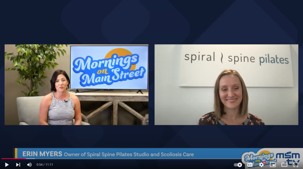 Mornings on Main Street | Erin Meyers, founder of Spiral Spine in ...